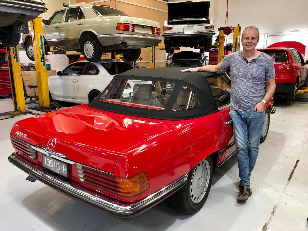 Customer Profile - Gary Diffen - Mercedes-Benz 380SL