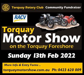 Torquay Motor Show - Sunday 13 February 2022